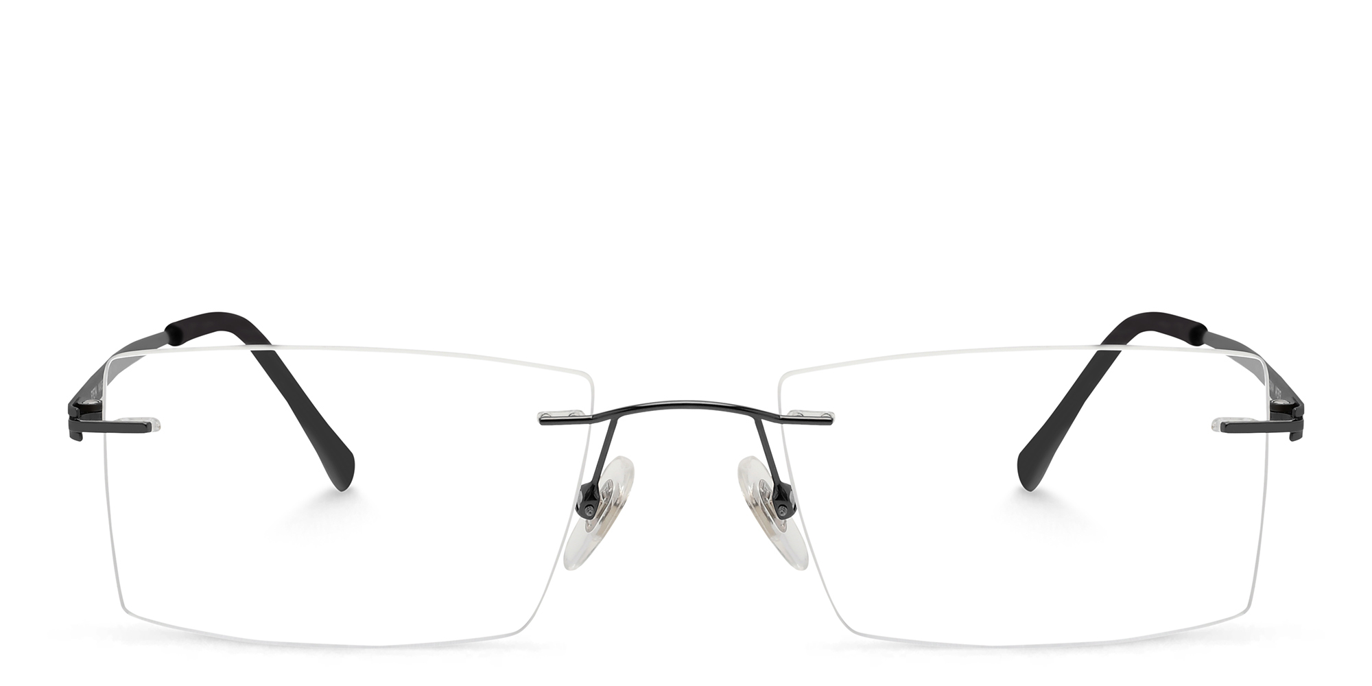 Buy EYE'M Rimless Rectangle Eyeglasses Online | MAGRABi Egypt